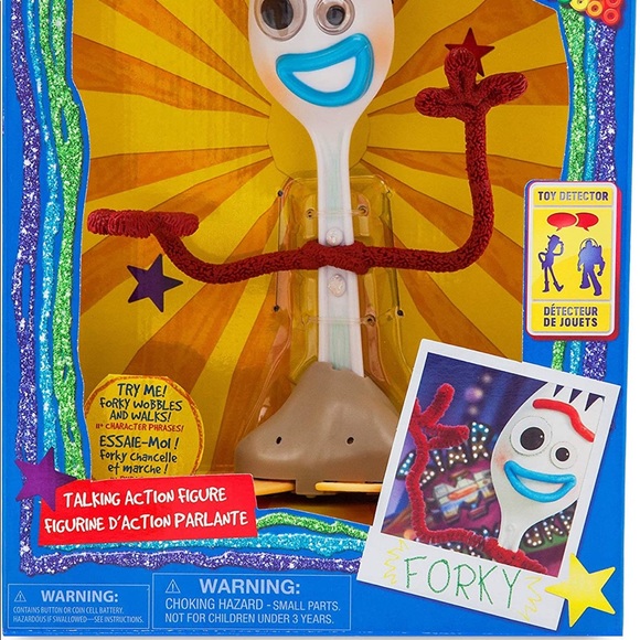 Disney | Toys | Disney Pixar Toy Story 4 Forky Interactive Talking ...